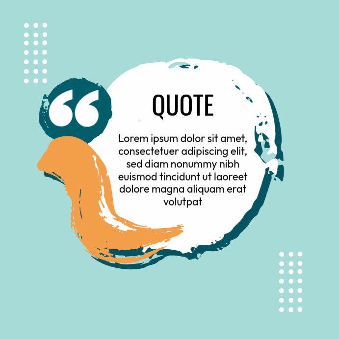 Plantilla de quote template | PosterMyWall