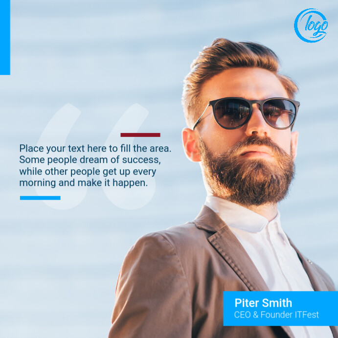 Copy of Quote Template | PosterMyWall