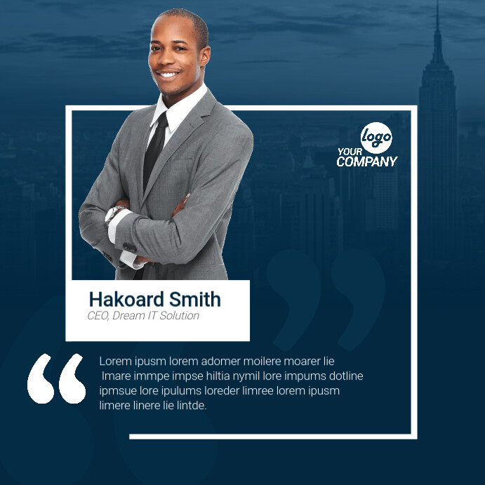 Quote Template | PosterMyWall