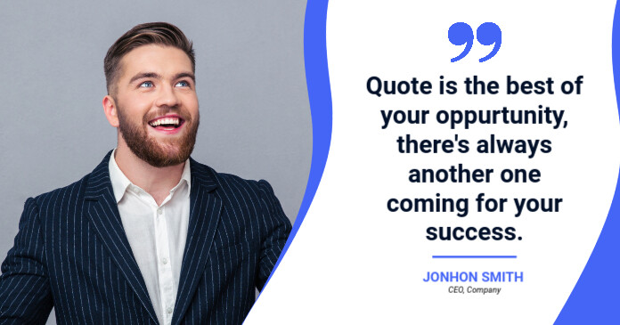 Copy of Quote Template | PosterMyWall