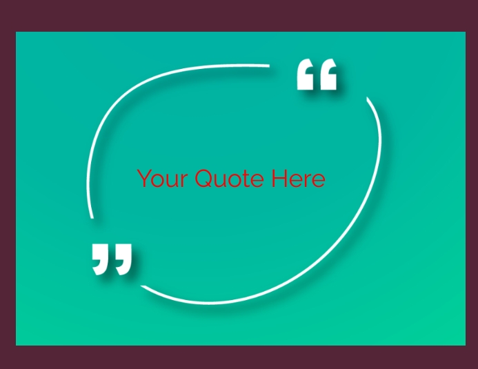 Copy of Quote template | PosterMyWall