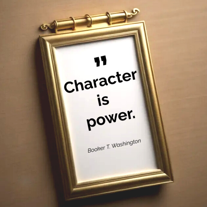 Plantilla de Quotes about character | PosterMyWall