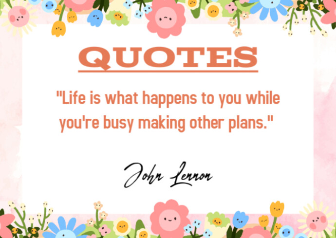 Quotes about life Template | PosterMyWall
