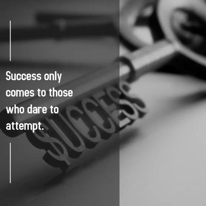 quotes about success Template | PosterMyWall
