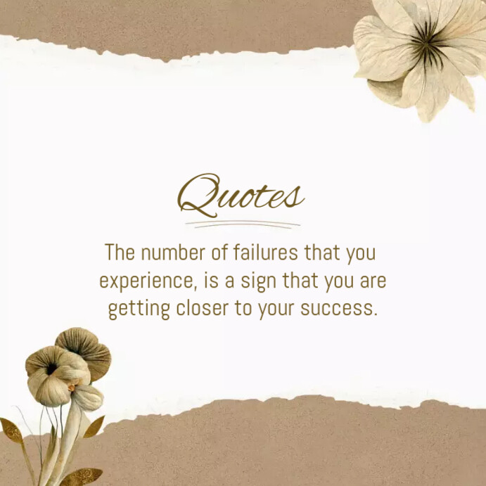 quotes about success Template | PosterMyWall