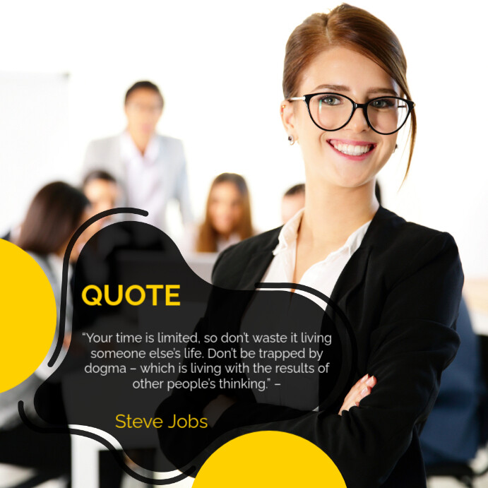 Copy of Quotes Banner Design Template | PosterMyWall