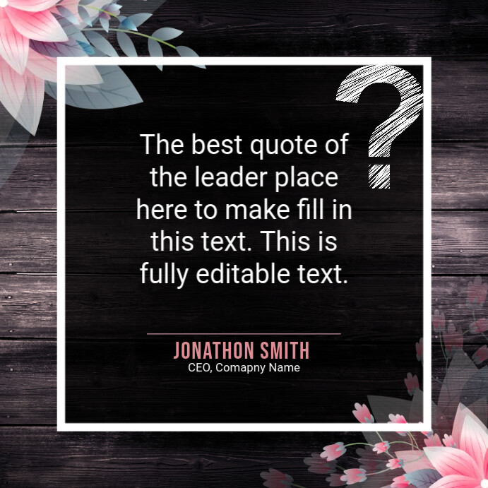 Quotes Design Template | PosterMyWall
