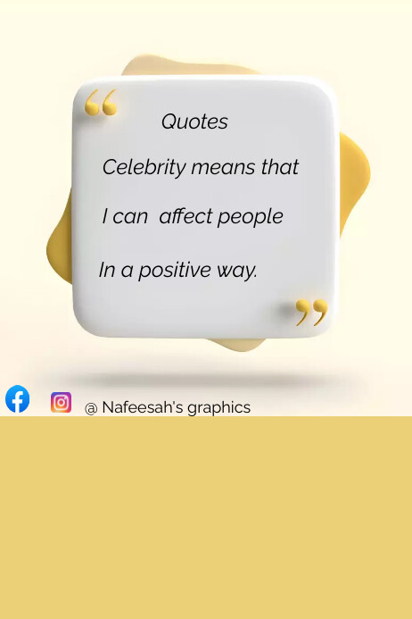 Quotes Template | PosterMyWall