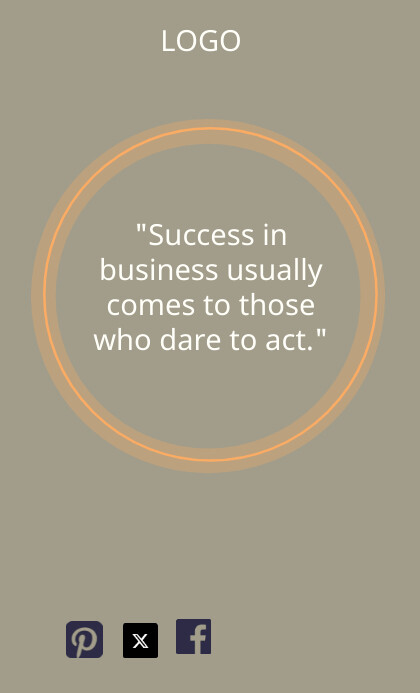 Plantilla de Quotes Flyer | PosterMyWall