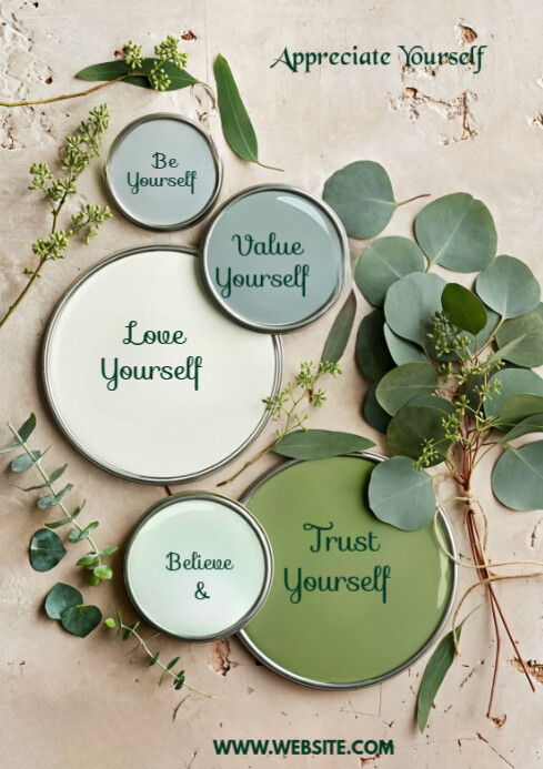 Plantilla de Quotes for oneself template | PosterMyWall