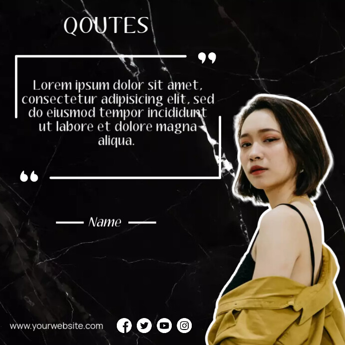 Quotes Instagram Post Template | PosterMyWall