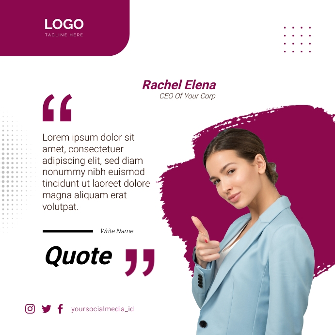 Quotes Template | PosterMyWall