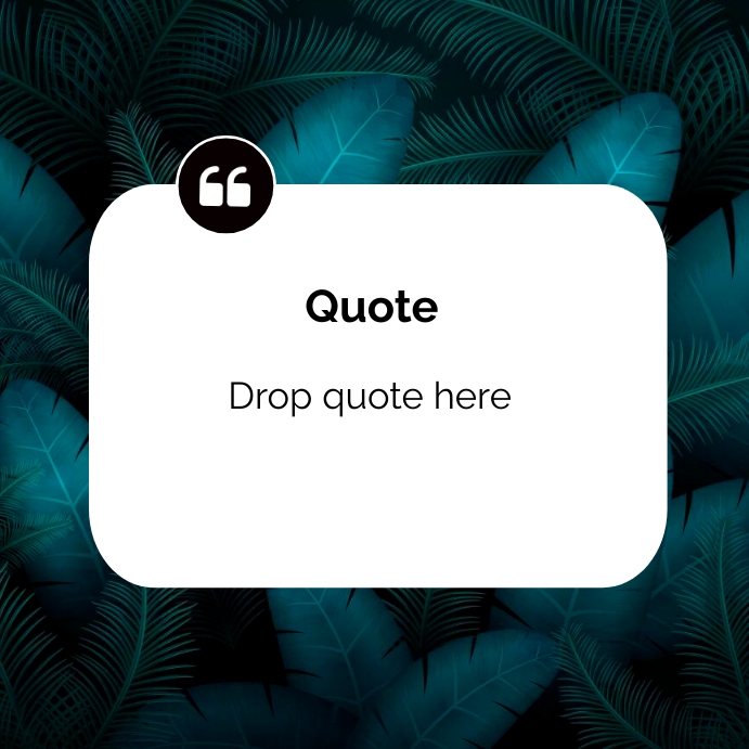 Quotes Template | PosterMyWall