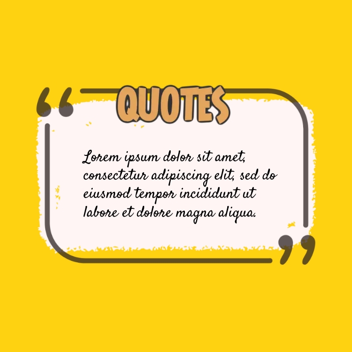 Plantilla de QUOTES TEMPLATE | PosterMyWall