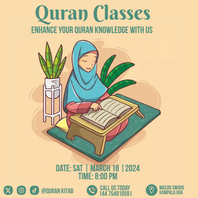 quran study Template | PosterMyWall