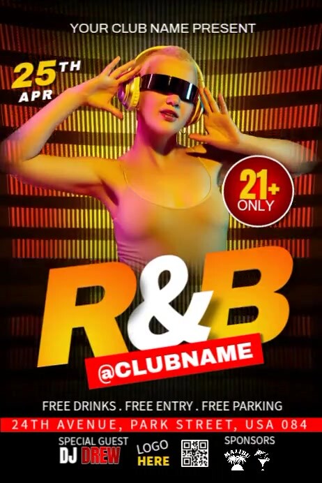 R&B Party Template | PosterMyWall
