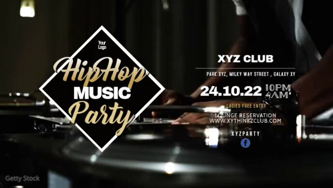 R&B Rnb r'n'b Hip Hop Music Party Club Template | PosterMyWall