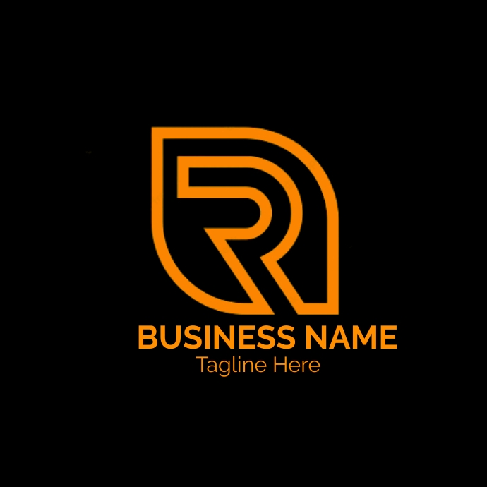 R latter tech logo Template | PosterMyWall