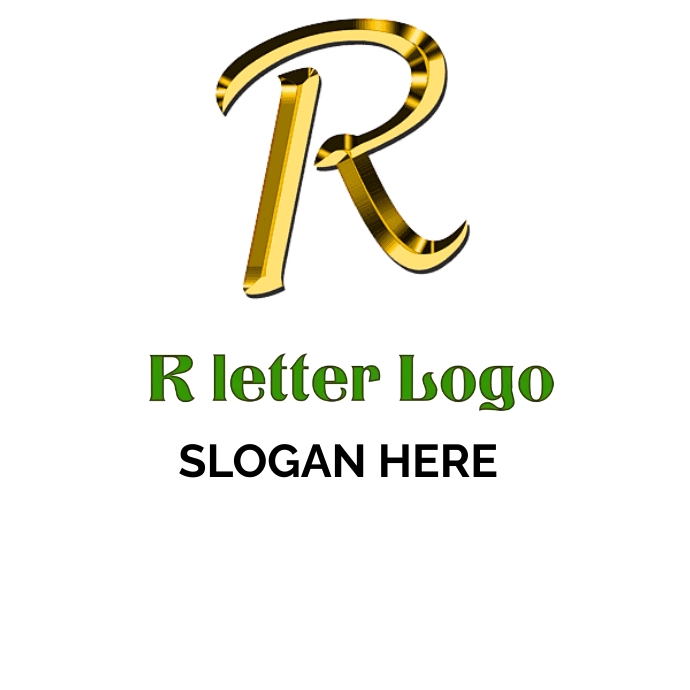 Copy of R letter logo | PosterMyWall
