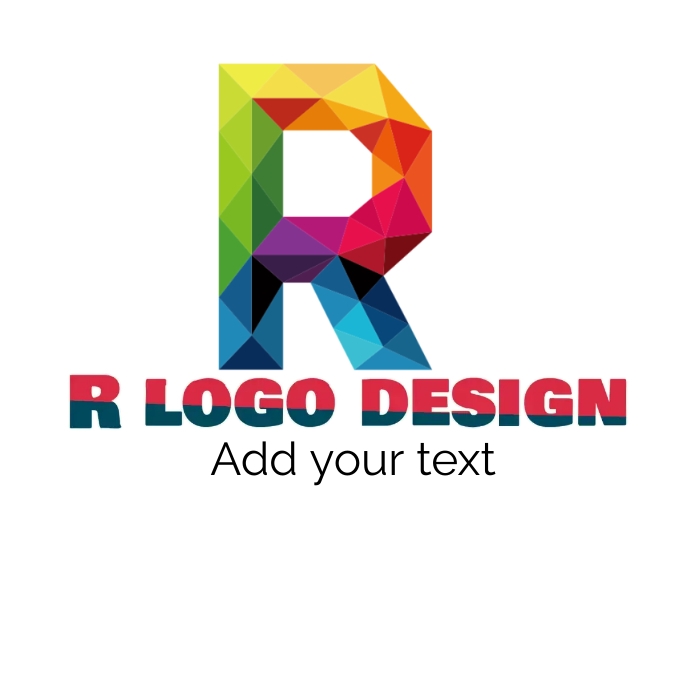 r logo design Template | PosterMyWall
