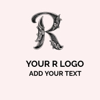 R logo design| Company logo Template | PosterMyWall