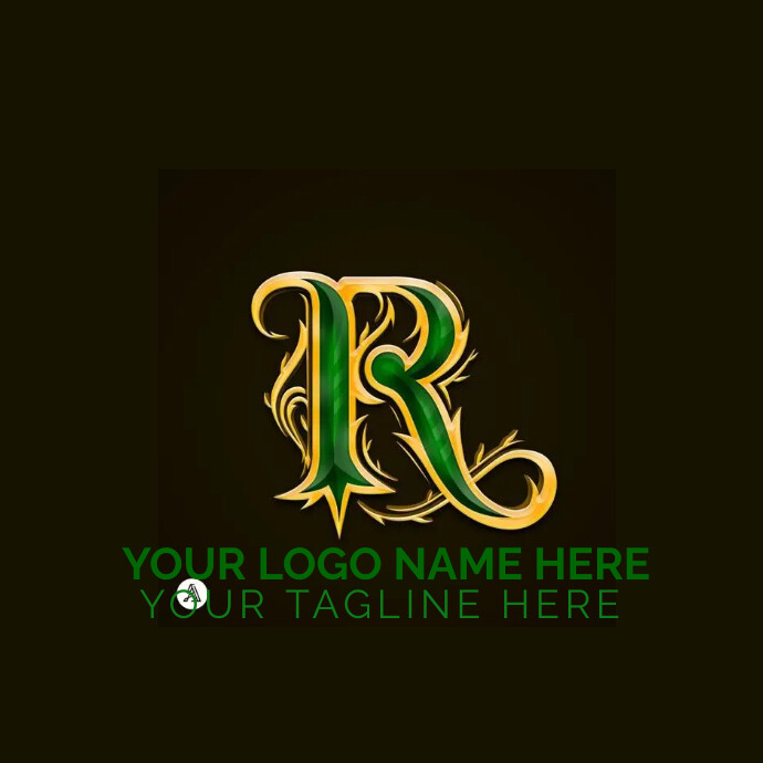 Plantilla de R logo | PosterMyWall