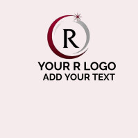 R logo design| Company logo Template | PosterMyWall