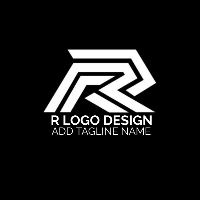 R LOGO Template | PosterMyWall