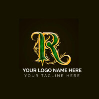 R logo design| Company logo Template | PosterMyWall