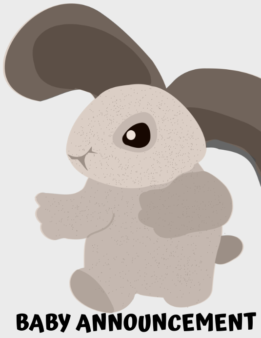 Rabbit story Template | PosterMyWall