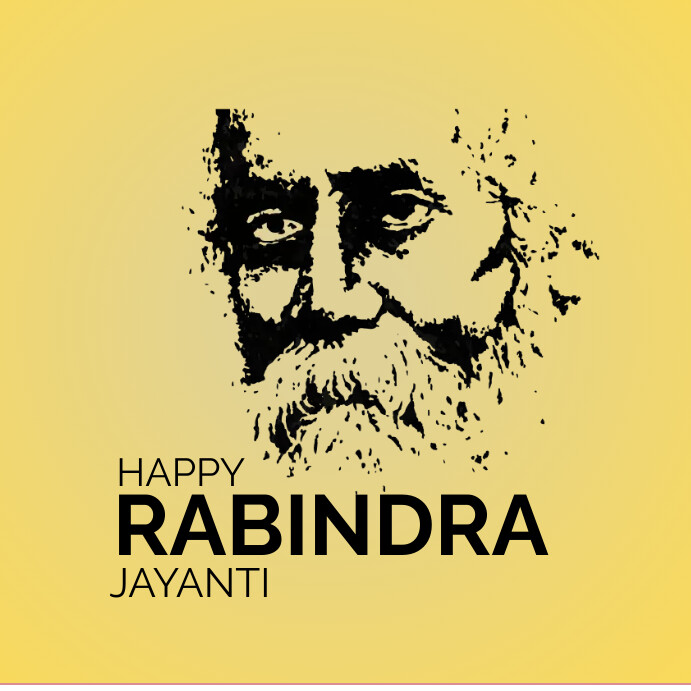 Modèle Rabindra Jayanti Social Media Post | PosterMyWall