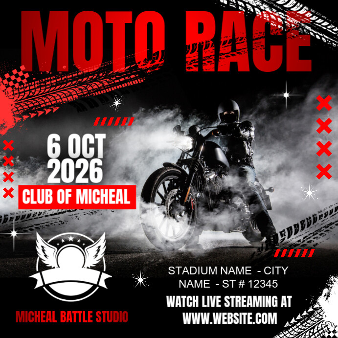 Plantilla de Race Instagram Post | PosterMyWall