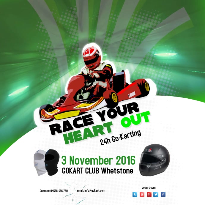 race video1 Template | PosterMyWall