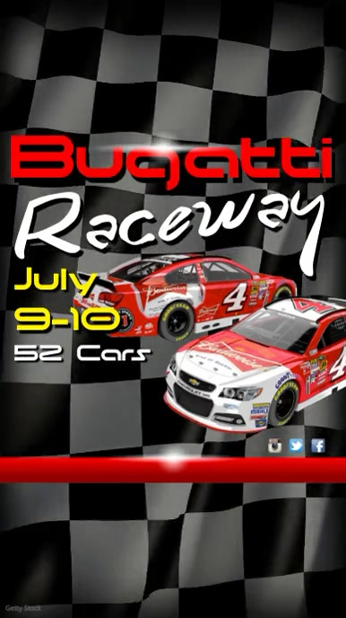 Raceway Instagram Template | PosterMyWall