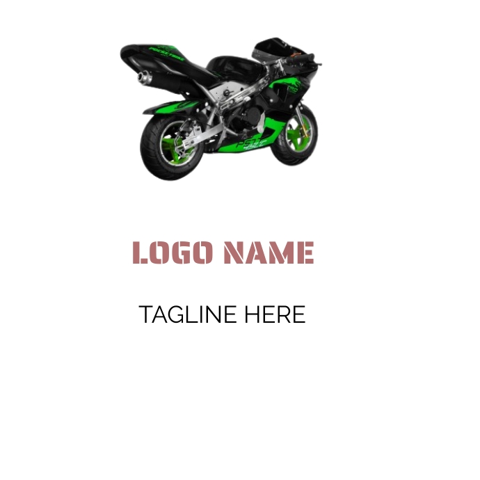 Plantilla de Racing bike logo | PosterMyWall