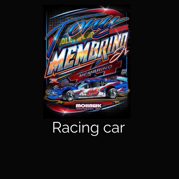 Copy of racing car | PosterMyWall