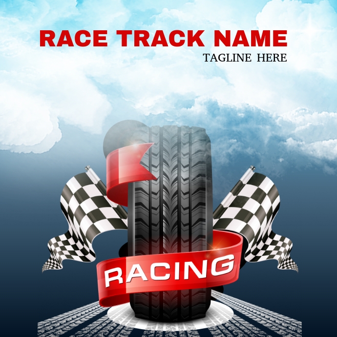 Racing Car Logo Template | PosterMyWall