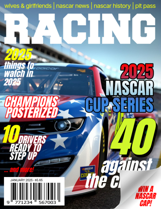 Copy of Racing magazine cover 250112 | PosterMyWall