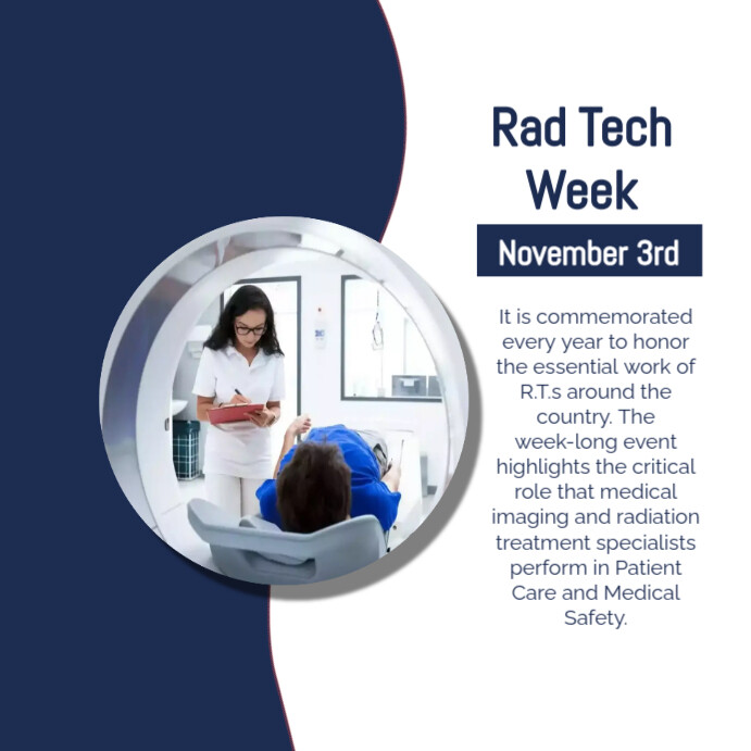rad tech week Template | PosterMyWall