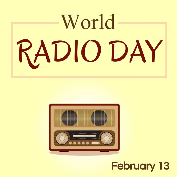 Radio Day Template | PosterMyWall