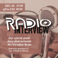 radio interview Template | PosterMyWall