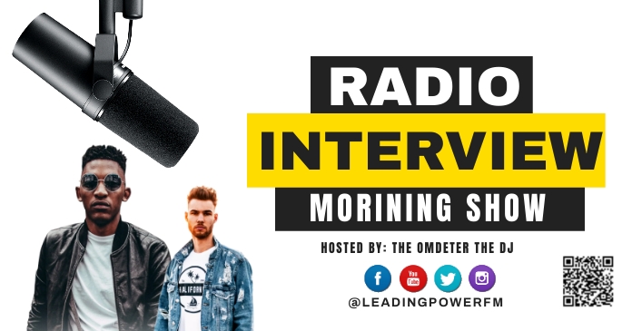 Plantilla de radio interview | PosterMyWall