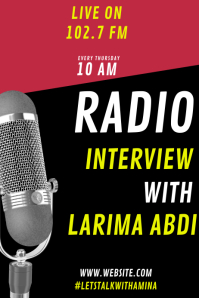 radio Template | PosterMyWall