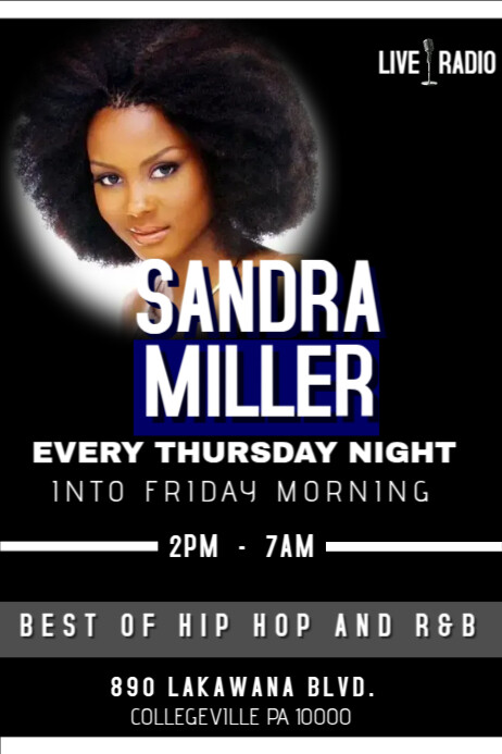 RADIO PERSONALITY Template | PosterMyWall