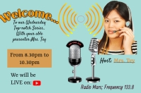 Radio Show Poster Template | PosterMyWall