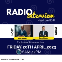 RADIO SHOW FLYER Template | PosterMyWall