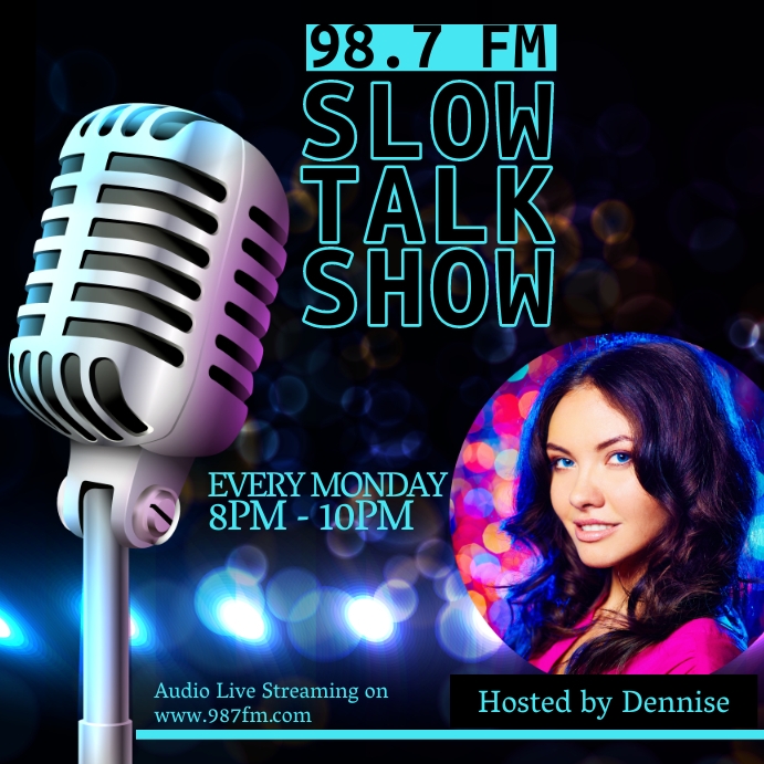 Radio Show Instagram Poster Template | PosterMyWall