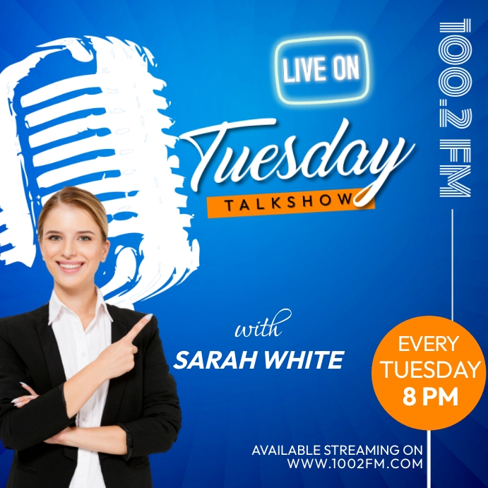 Radio Show Instagram Poster Template | PosterMyWall