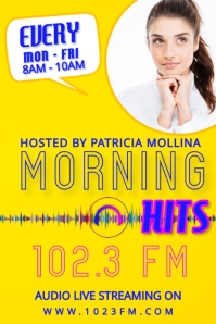 Radio Show Poster Template | PosterMyWall