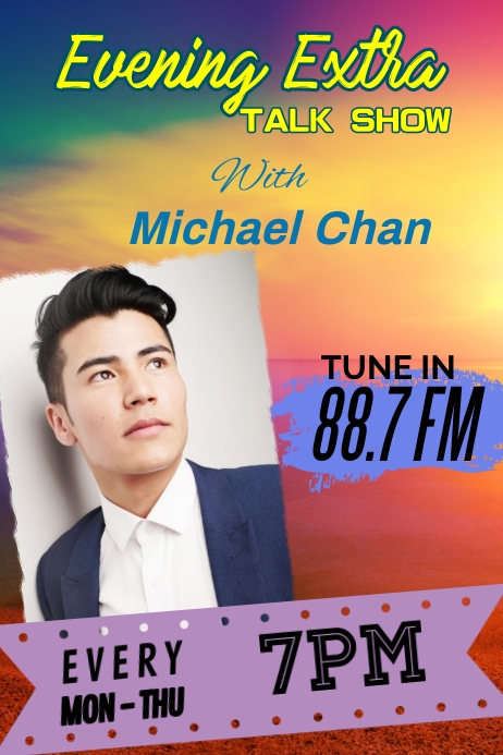 Copy of Radio Show Poster | PosterMyWall